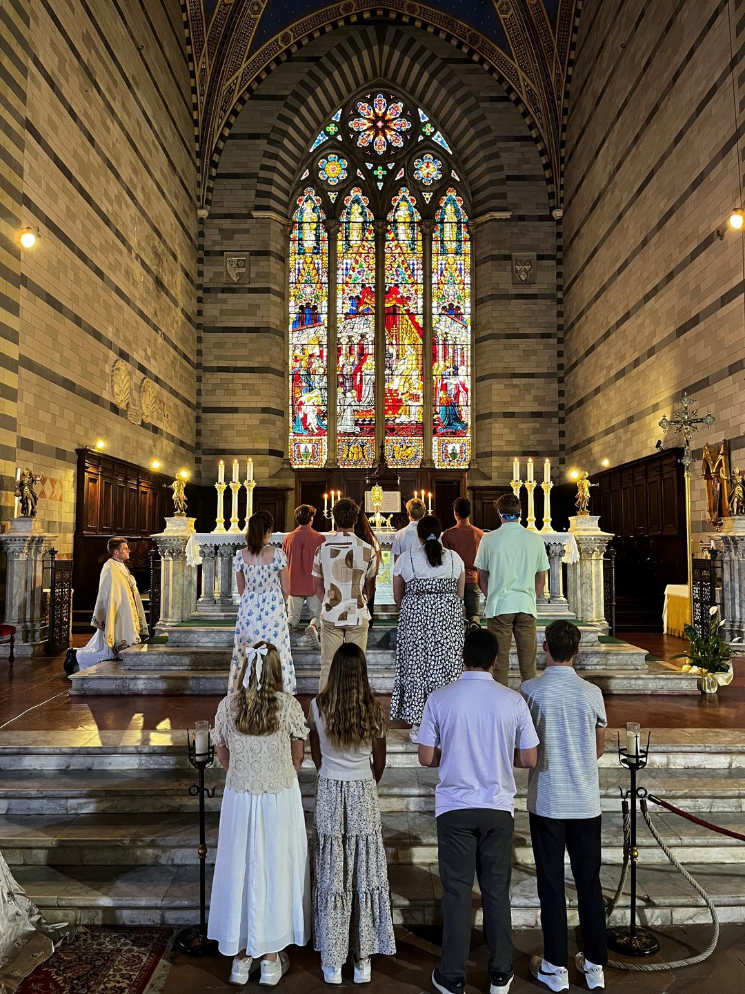 June 27, 2024: Our Day in Siena Ends with Adoration of a Eucharistic ...